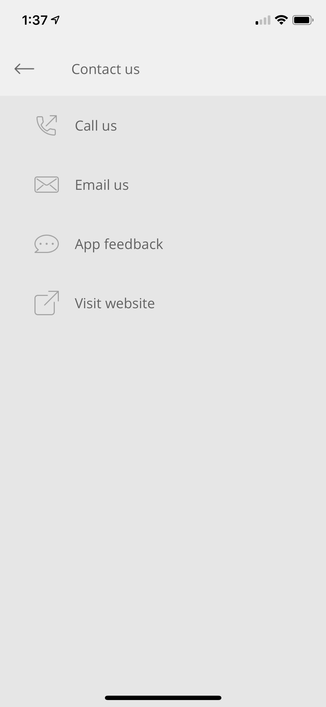 Retro App - Using the menu - AFG Home Loans