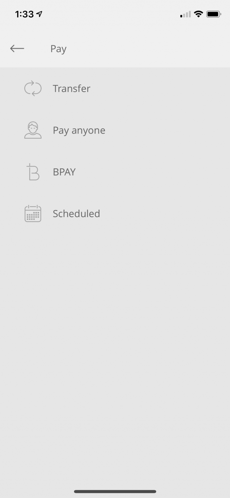 Retro App - Using the menu - AFG Home Loans